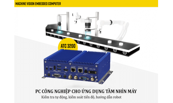 Máy tính công nghiệp cho ứng dụng tầm nhìn máy – Machine vision Computer